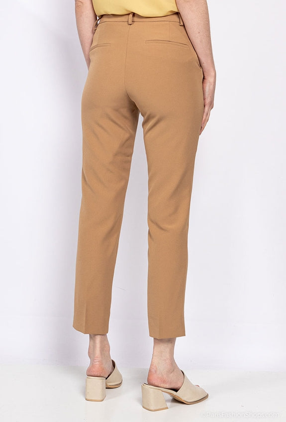 Women's Natacha Straight Cut Pants / Camel – Miss Dressy